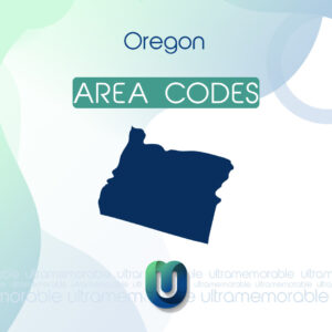 Oregon Area Codes (458, 541) - Ultra Memorable